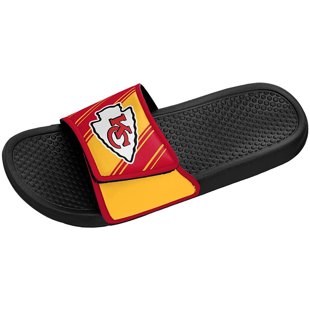 FOCO - Kansas City Chiefs Nfl Mens Legacy Sport Slide - L - ePRICE