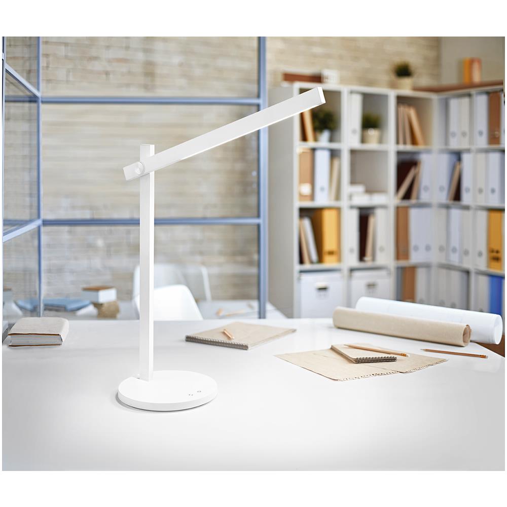 PERENZ - 6646b Bianco Lampada Da Scrivania Led 4w Bianca - ePRICE