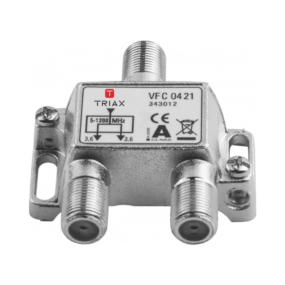 Triax - 343012 Cable splitter Metallico cavo splitter o combinatori ...