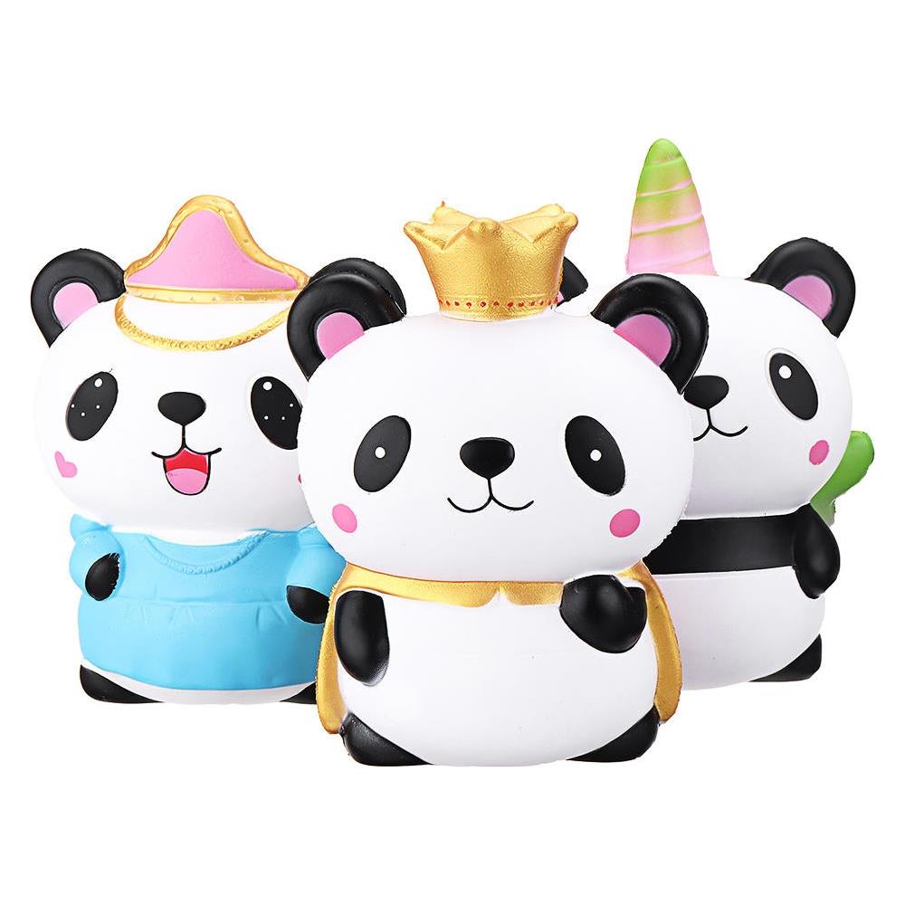 JUSTGREENBOX - Panda Squishy Kawaii Animal Family Slow Rising Rebound ...