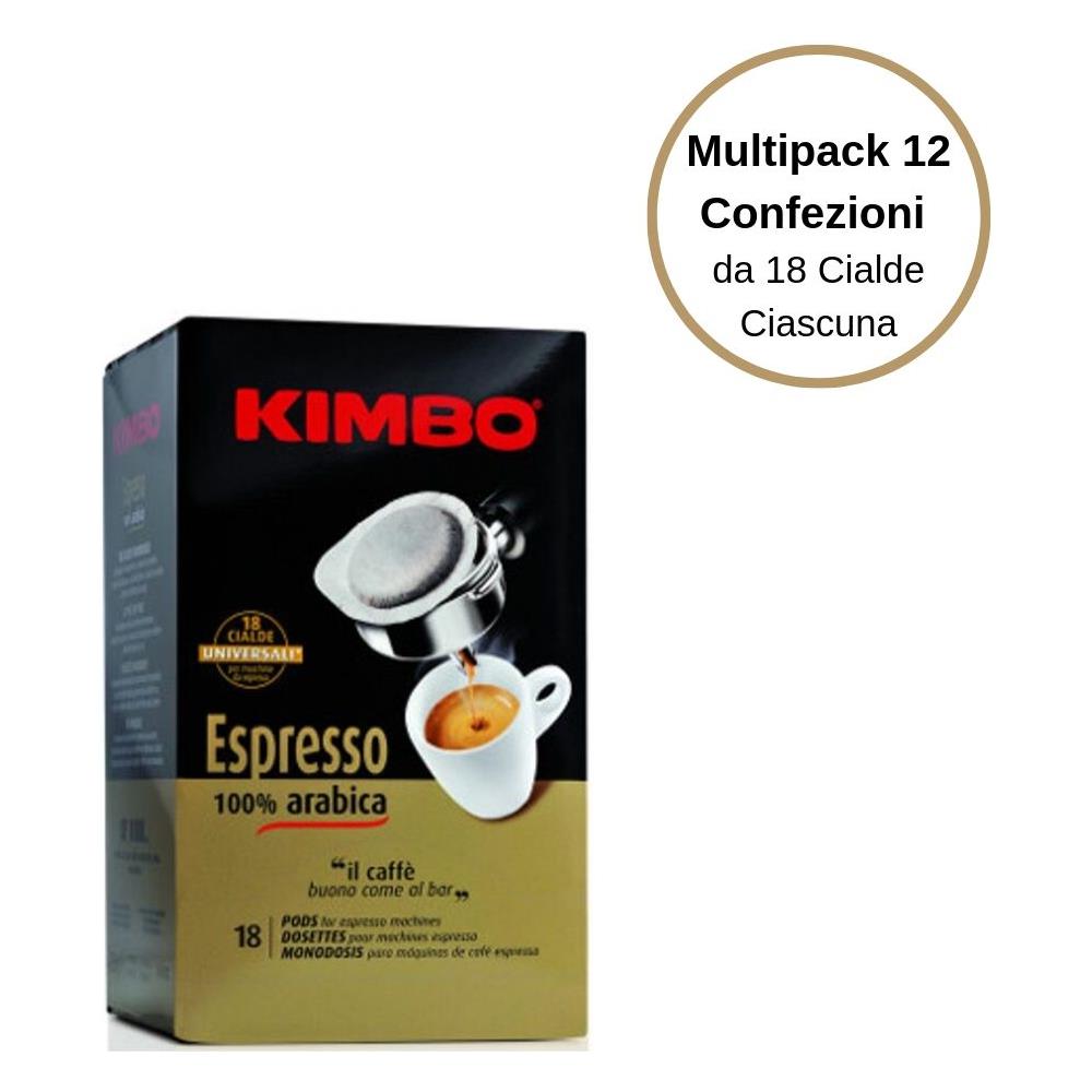 KIMBO - Kimbo Espresso 100% Arabica Caffe' In Cialde Multipack Da 12 ...