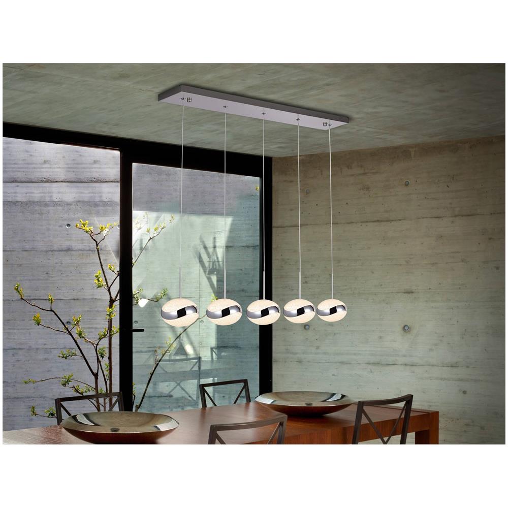 Schuller Lighting - Sospensione A Soffitto Con Barra A Goccia A Led ...