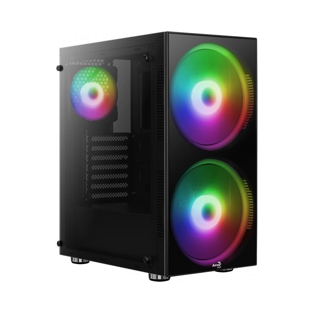 AEROCOOL - Case Python Middle Tower ATX / Micro-ATX / Mini-ITX 1 Porte USB 3.0 Colore Nero ...
