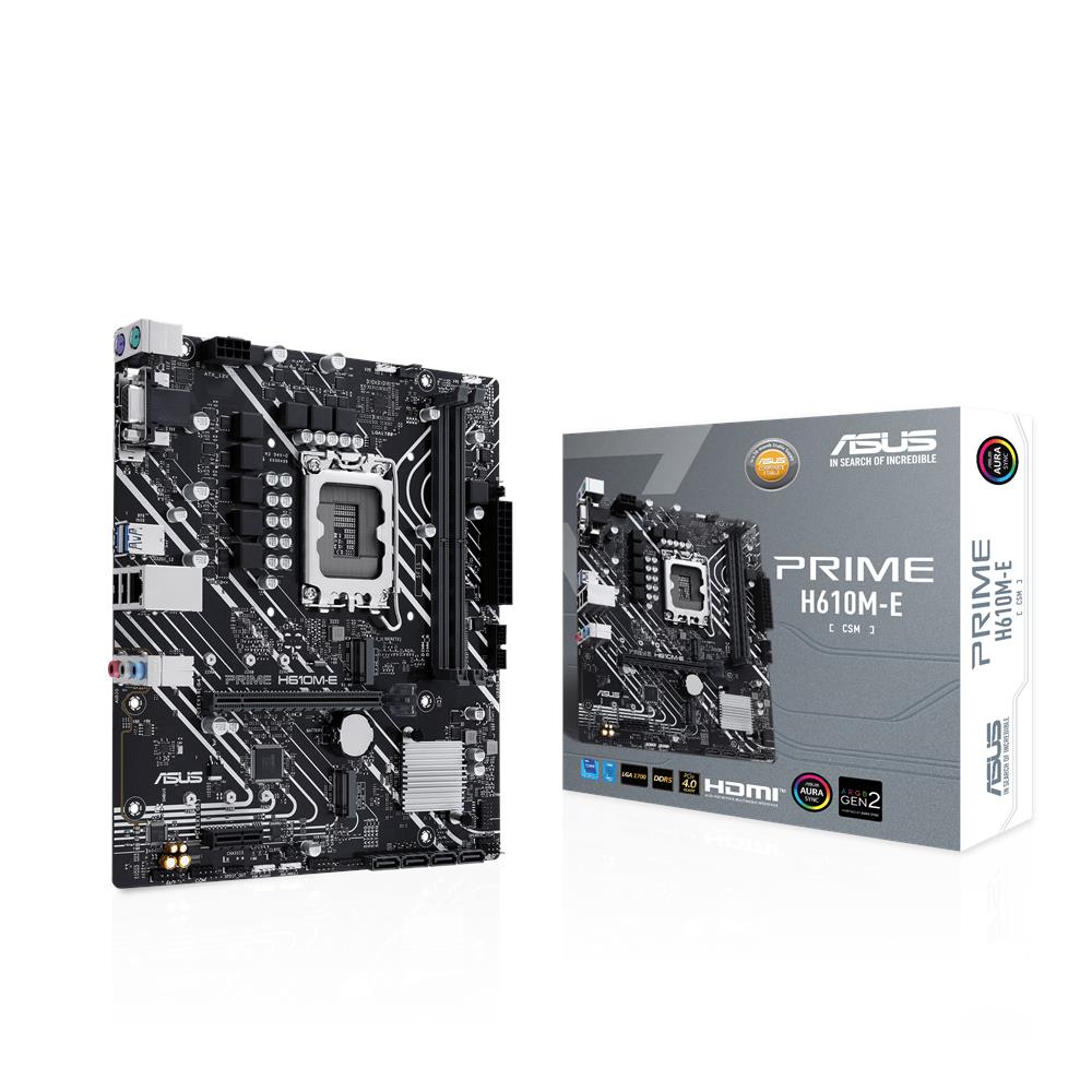 ASUS - Scheda Madre PRIME H610M-E-CSM Socket LGA 1700 Chipset H610 ...