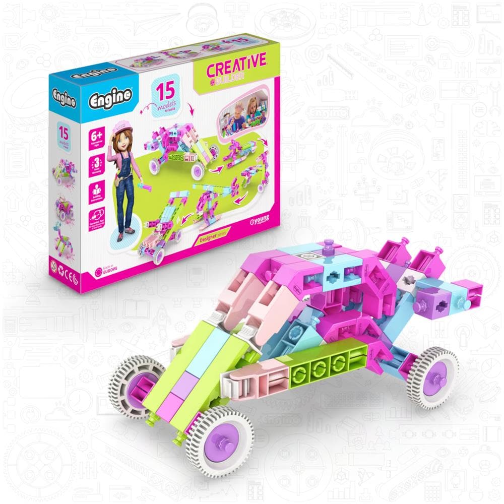 Engino - Stem Girls Construction Designer Di Edifici 15 Set Di ...
