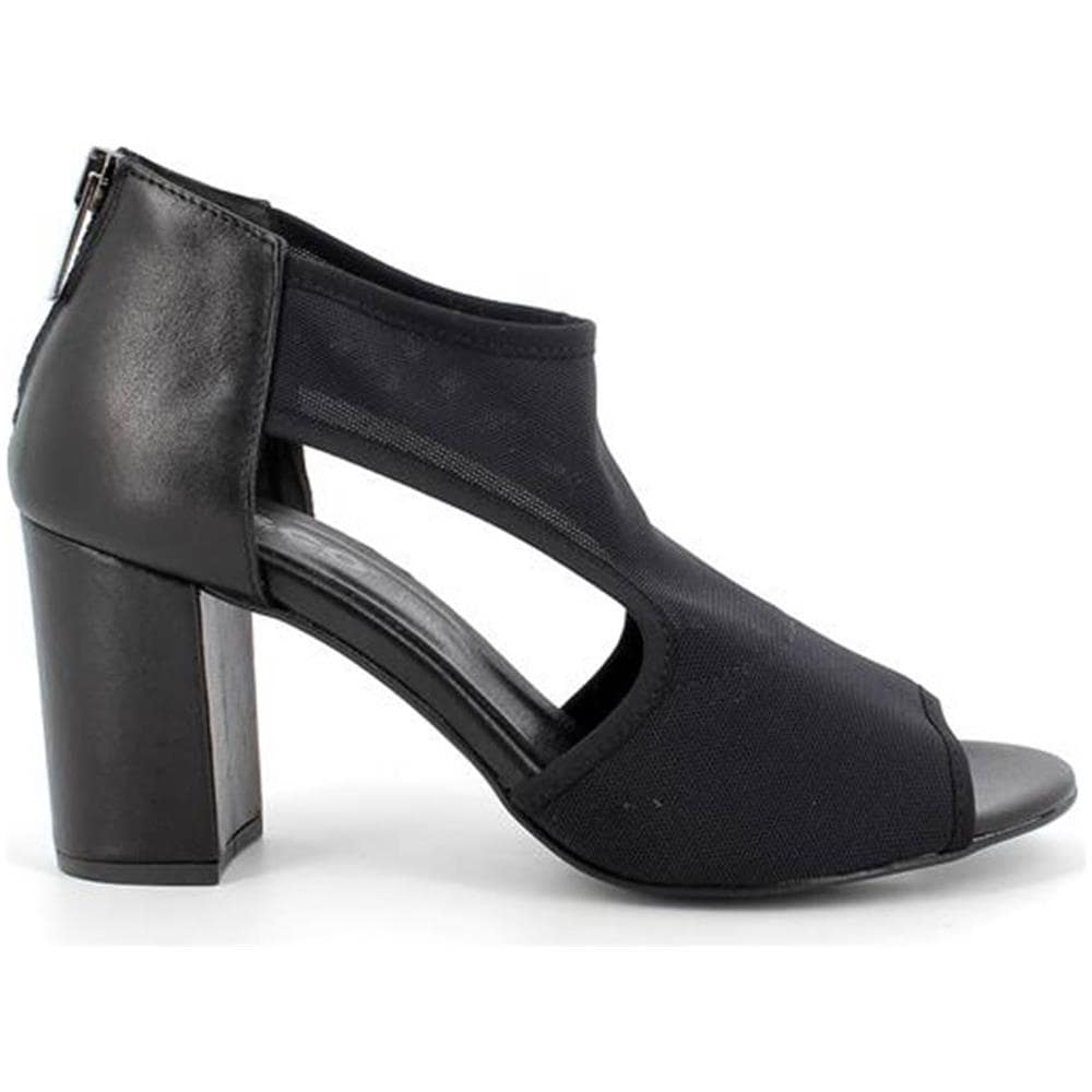Igi&co - 7180900 Sandali Donna In Pelle Nero Elasticizzati Tacco Nero ...