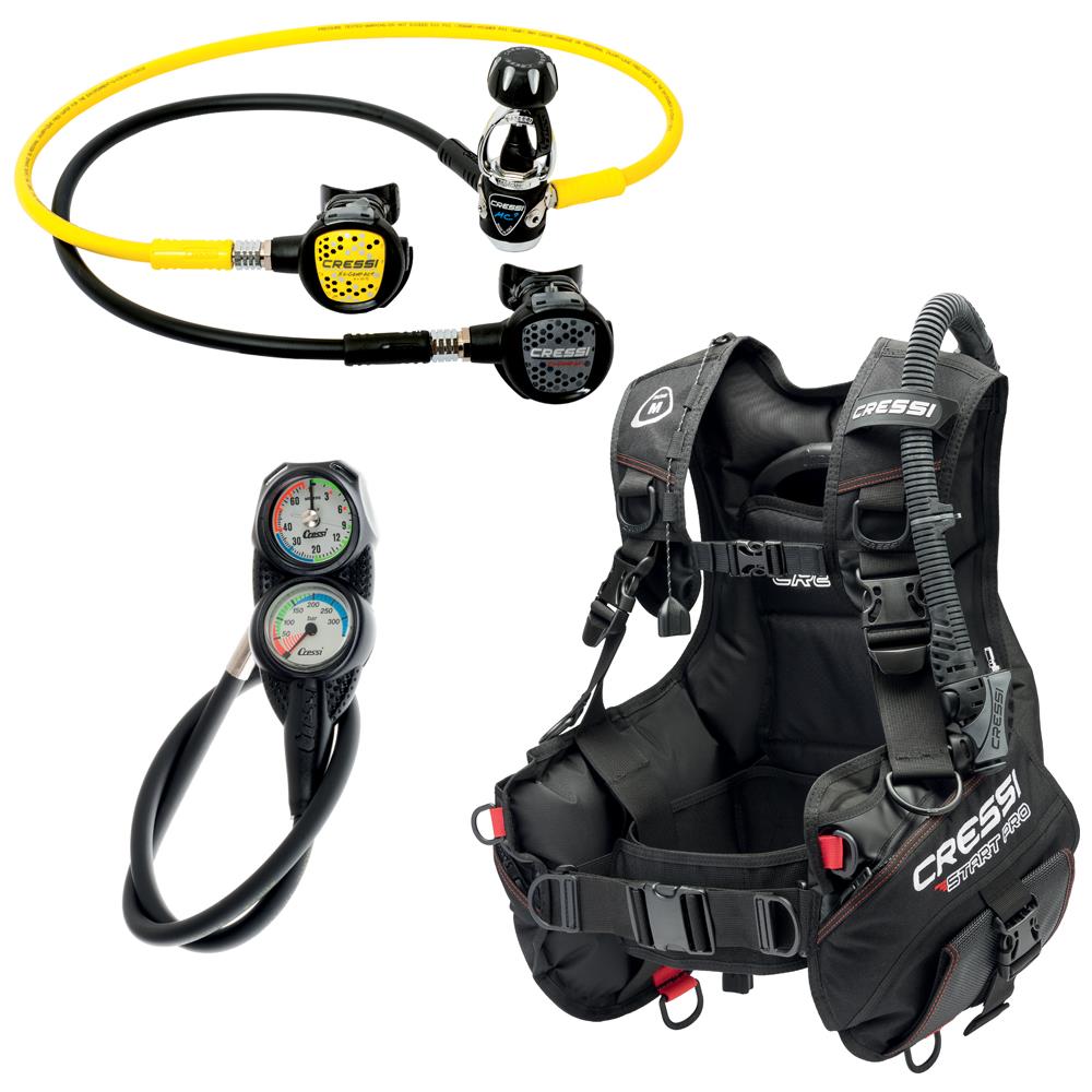 CRESSI SUB - Start Pro Scuba Set Nero Xs - ePRICE