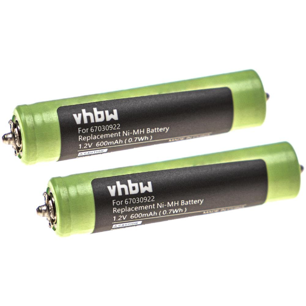 VHBW - 2x Batteria Compatibile Con Braun Freecontrol, Mg5010, Mg5050 ...