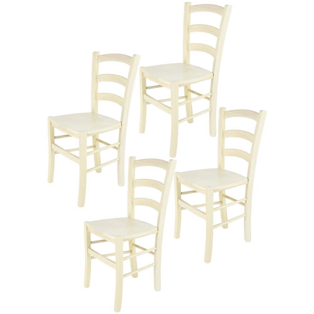 T M C S - Tommychairs - Set 4 Sedie Modello Venice Per Cucina Bar E Sala Da Pranzo, Robusta ...
