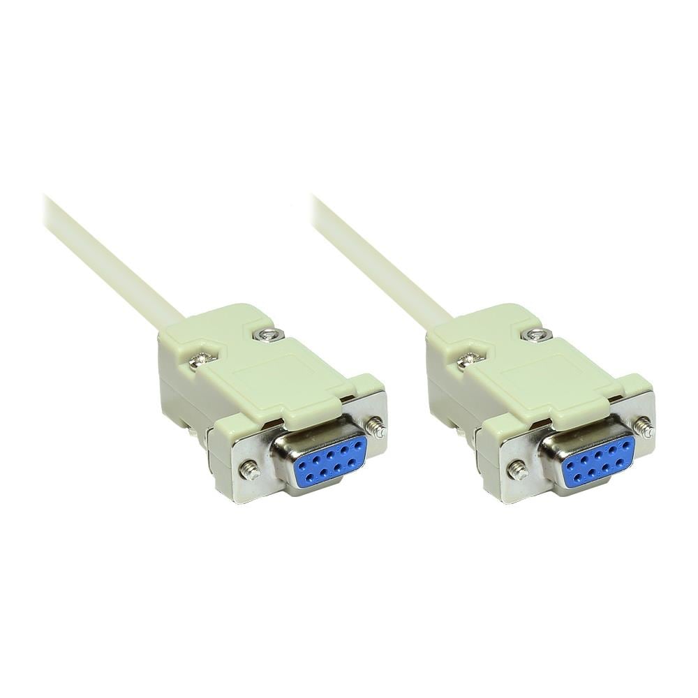ALCASA - 4609-FF2 1.8m 9-pin 9-pin Grigio cavo seriale - ePRICE
