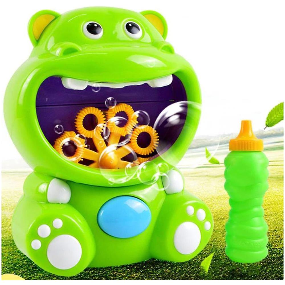 HTN - Automatico Bubble Machine Cartoon Animal Bubble Gun Water Blook ...
