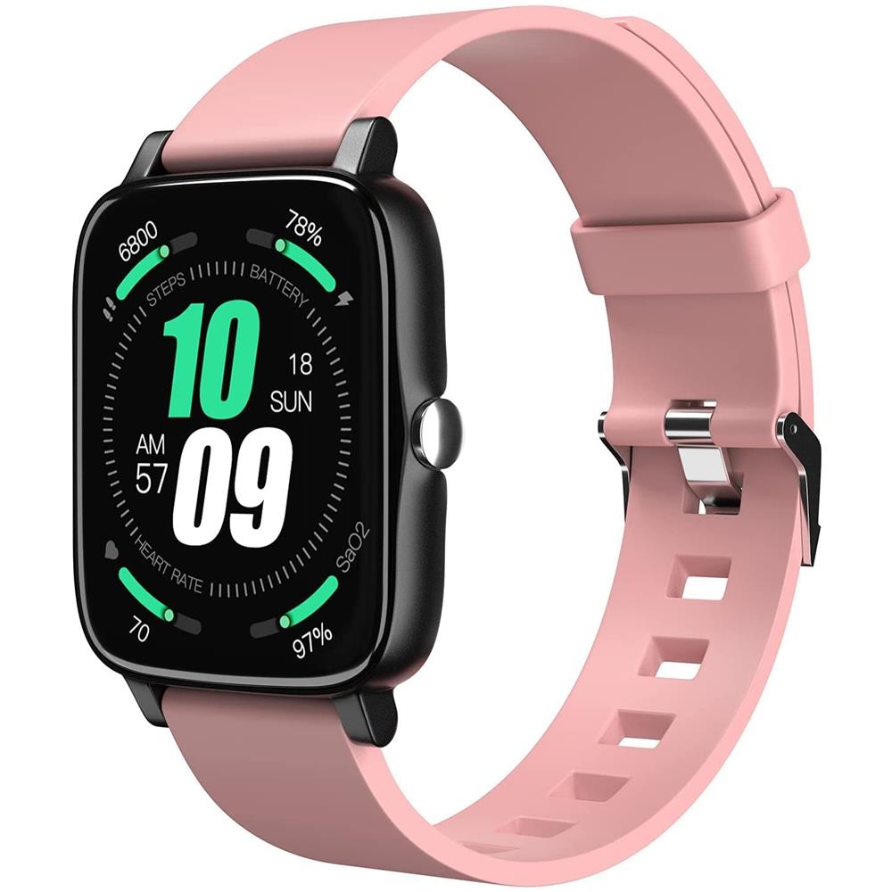 Chronus - Smartwatch Chronus S80 Ip68 Impermeabile Fitness Tracker-rosa ...