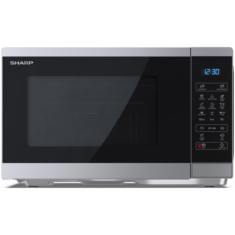 SHARP - Forno Microonde Combinato Con Grill YC-MG252AE Capacita' 25 Litri Potenza 900 Watt ...
