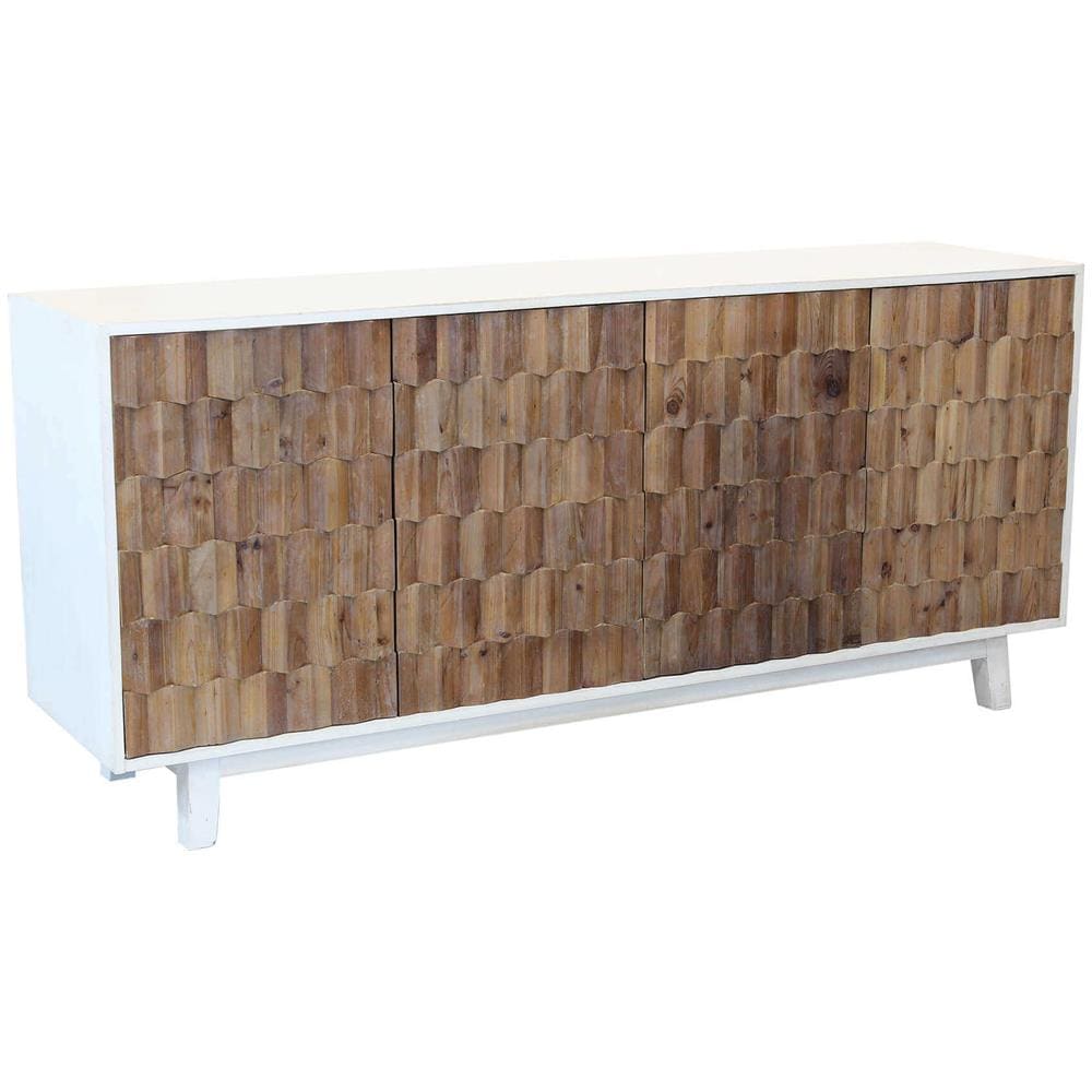 MILANI HOME - Matrix - Madia Moderna Con Decoro In Legno - ePRICE