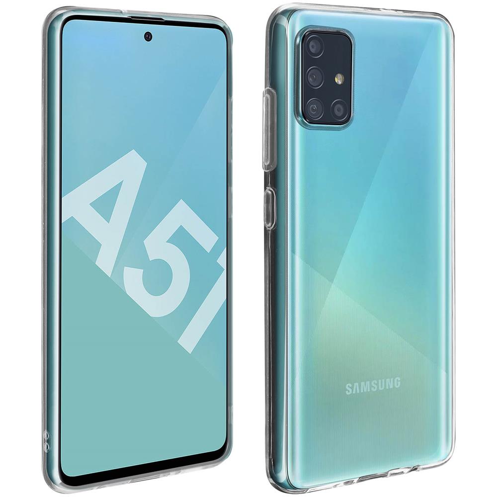 Avizar - Cover Samsung Galaxy A51 Silicone Morbida / Vetro Temperato 9h ...