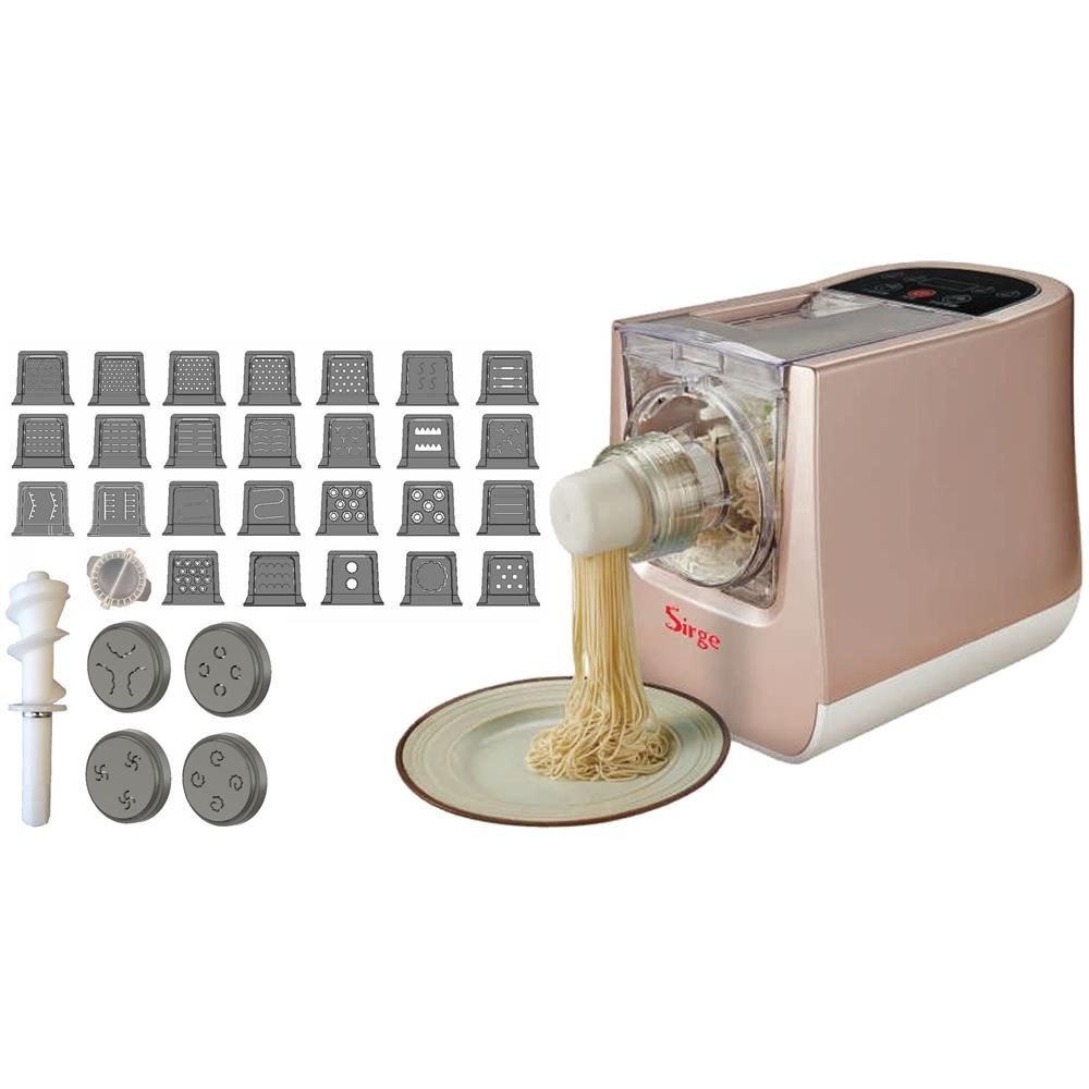 SIRGE - Macchina Per Pasta Fresca Fatta In Casa Con 30 Trafile 300 Watt ...