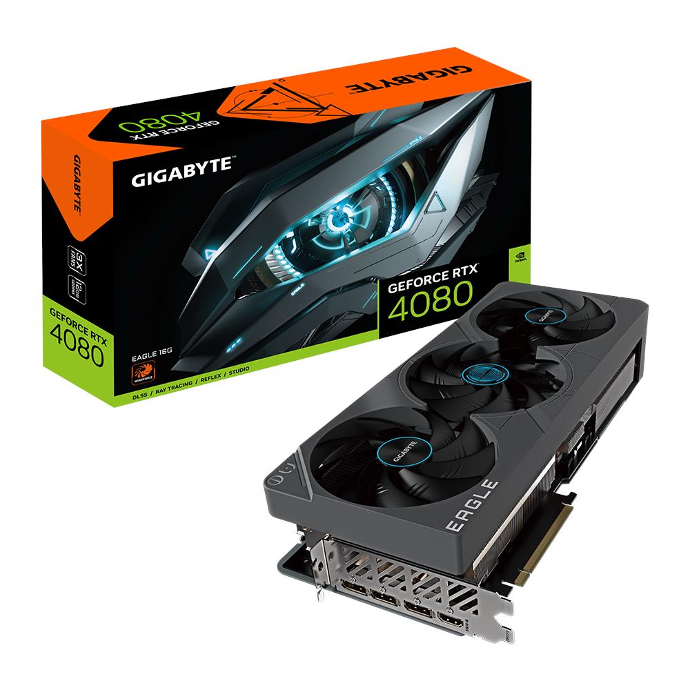 GIGABYTE - Nvidia GeForce RTX 4080 16 GB GDDR6X PCI Express x16 4.0 / 3 ...