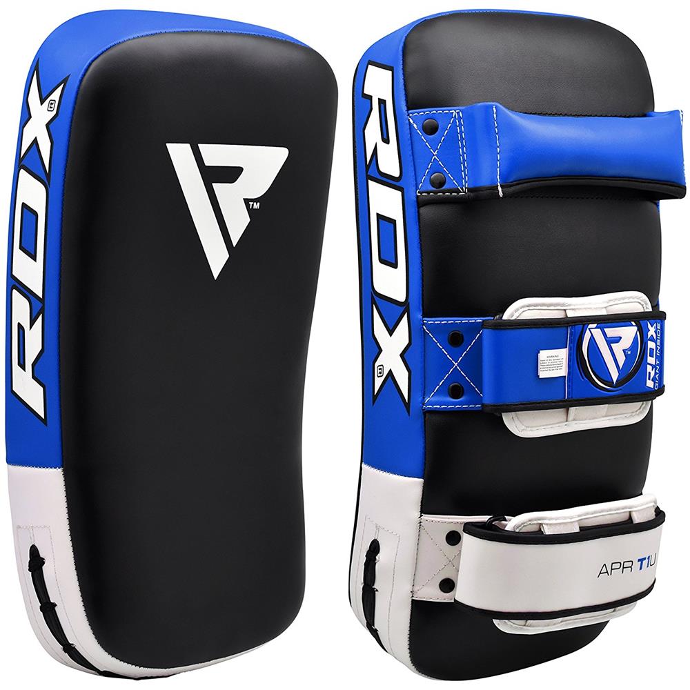 RDX - Maya Hide Pelle Curvo Colpitori Thai Pao Mma Scudo Sciopero Boxe ...