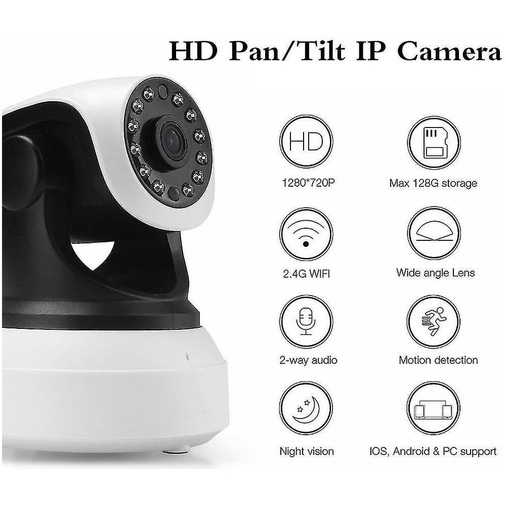 SLD - Telecamere Wireless Wi Fi Security Camera Tilt Ip Network ...