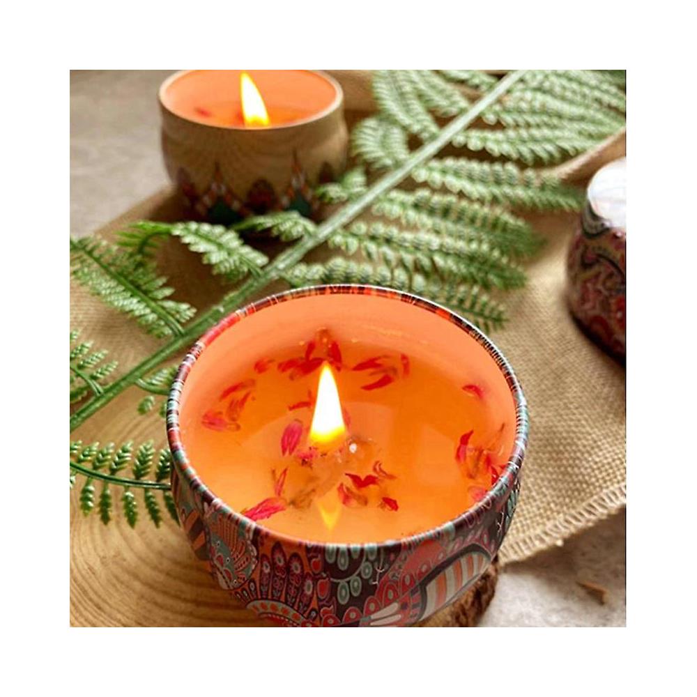 HTN - 1 Pezzo Di Stagno Stagno Lattina Candela Cera Di Soia Profumata ...