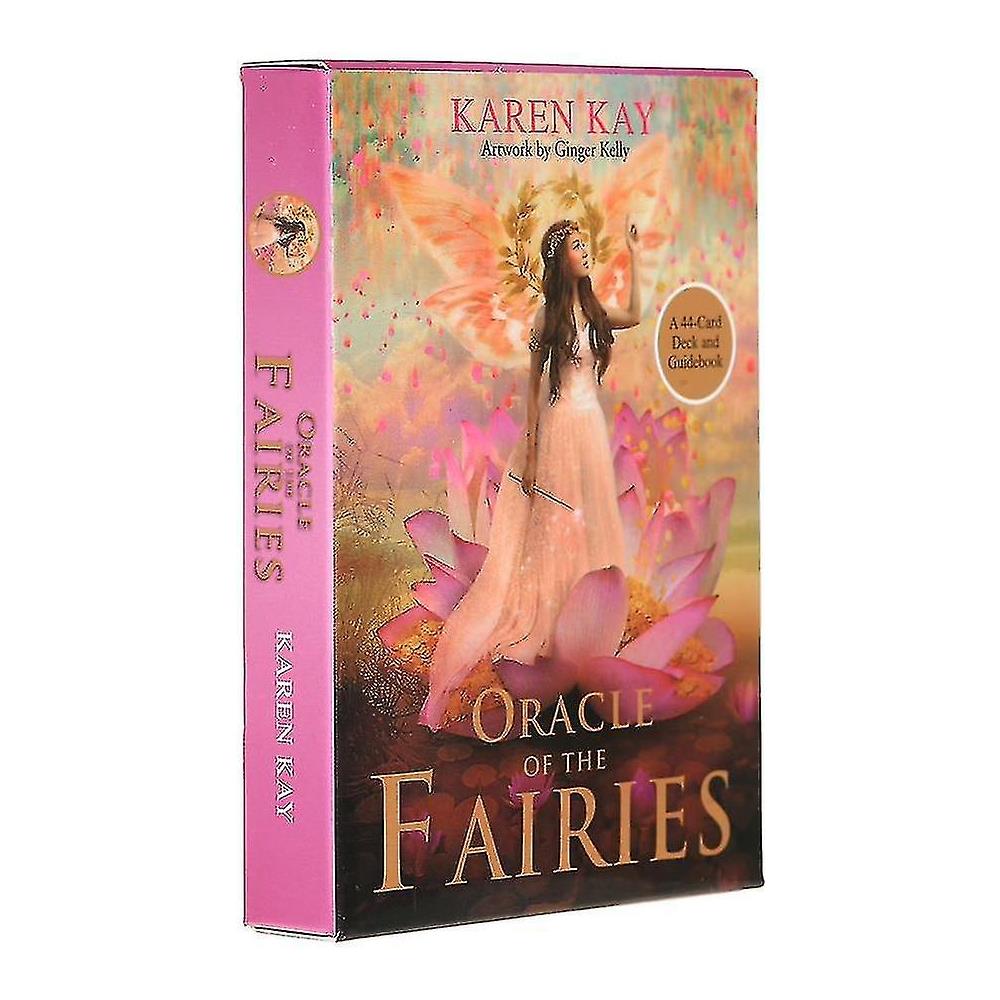 HTN - 44 Pcs Oracle Tarot Cards - The Fairies Board Deck Games -u0 - ePRICE
