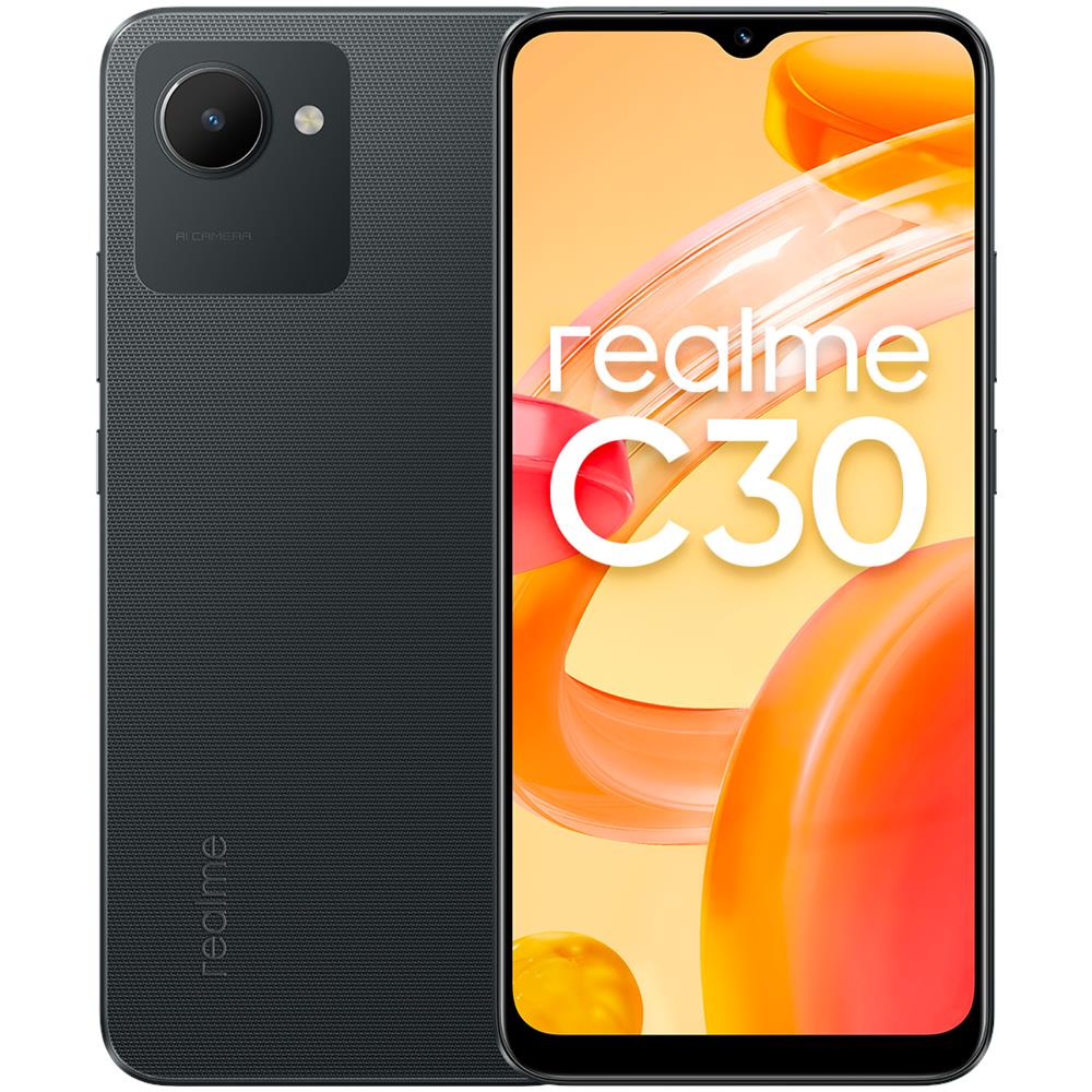 REALME - C30 32GB 3 GB RAM Dual Sim Display 6.5" HD+ Slot Micro SD ...