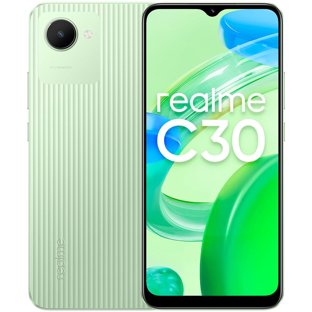 REALME - C30 32GB 3 GB RAM Dual Sim Display 6.5" HD+ Slot Micro SD ...