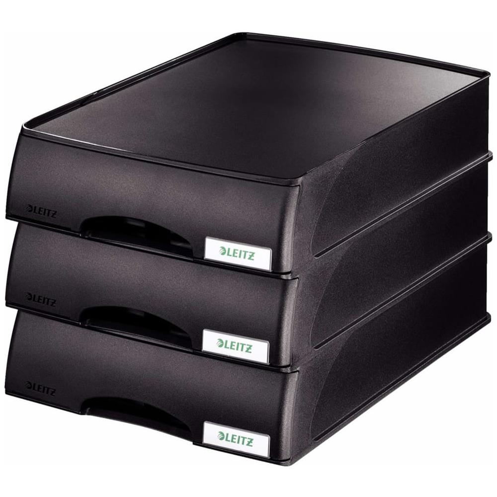 Leitz - Plus Unità con Vassoi Corrispondenza Nero - ePRICE