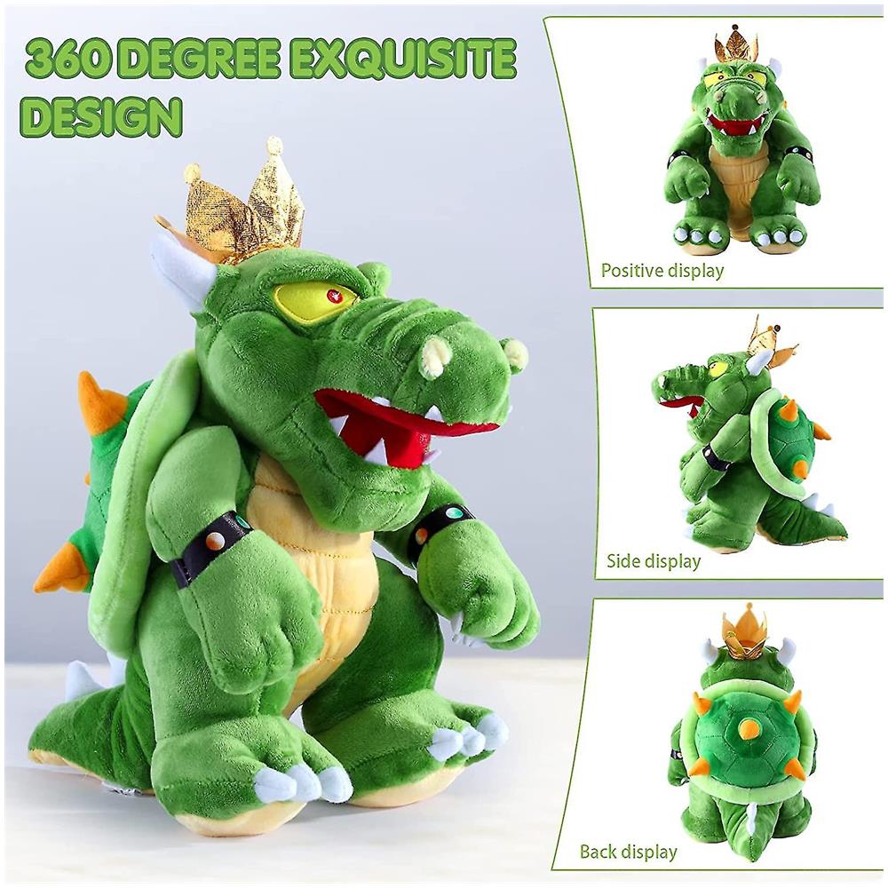 HTN - Super Mario Bowser King Cooper Plush, Mario Plush Animal, Mario ...