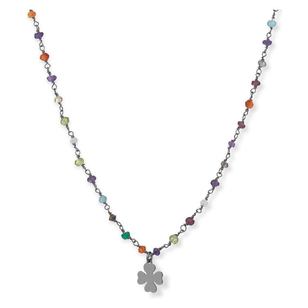 AMEN - Collana In Argento 925 - Collezione Romance - Colore Brunito ...