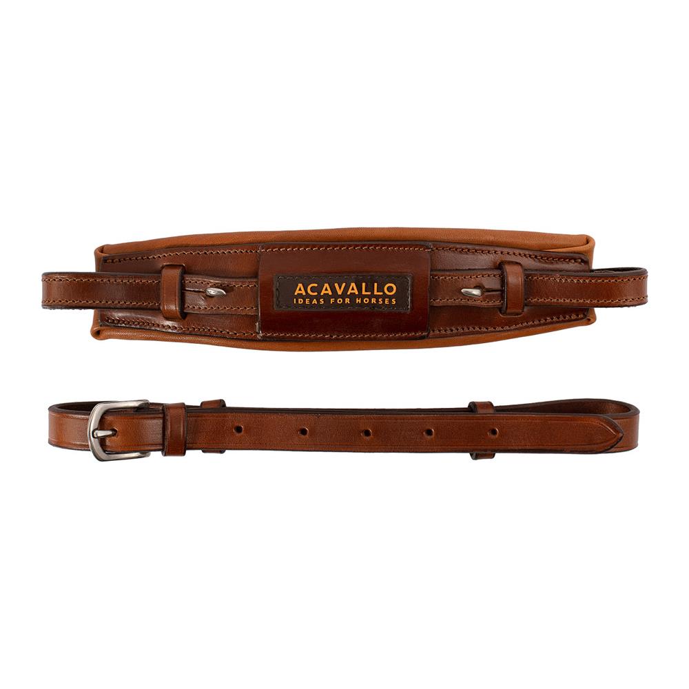 ACavallo - Nasalina Acavallo In Pelle Per Hackamore Alupro Marrone ...