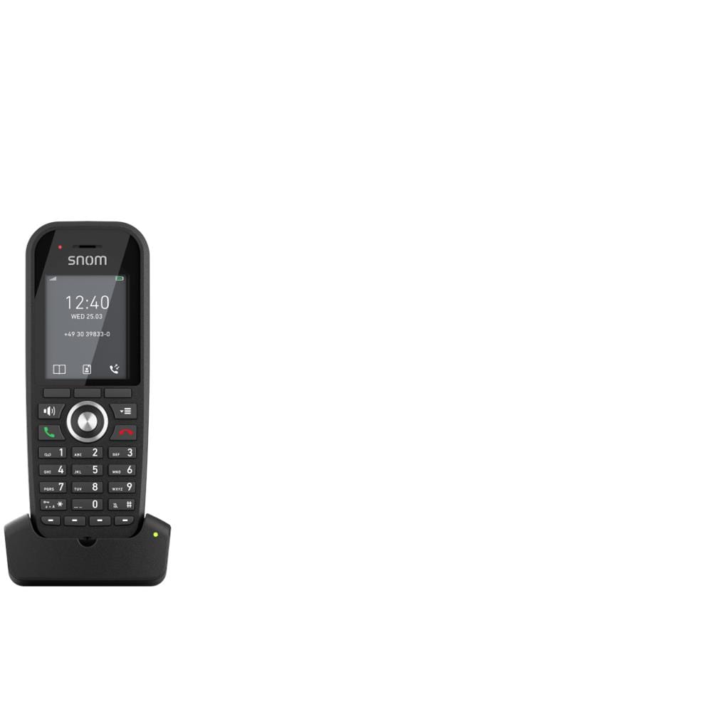 Snom - IP DECT M30 HANDSET CONFIGURABLE TO M400 AND M900 RUGGEDIZED AND ...