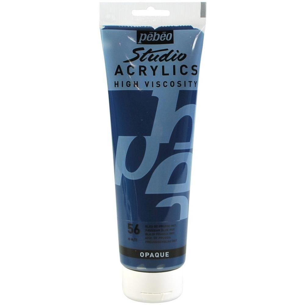 PÉBÉO - Pittura Acrilica Opaca - Blu Di Prussia - 250 Ml - ePRICE