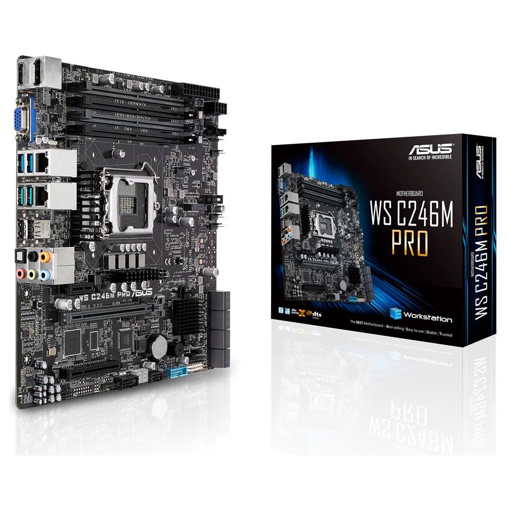 ASUS - Scheda Madre WS C246M Pro Socket H4 Chipset C246 Micro ATX - ePRICE