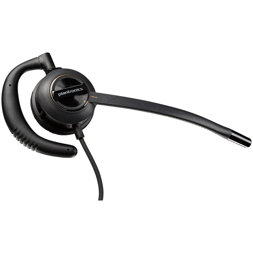 PLANTRONICS - Cuffia Monoaurale con Microfono Nero Filo 100 - 6800 Hz ...