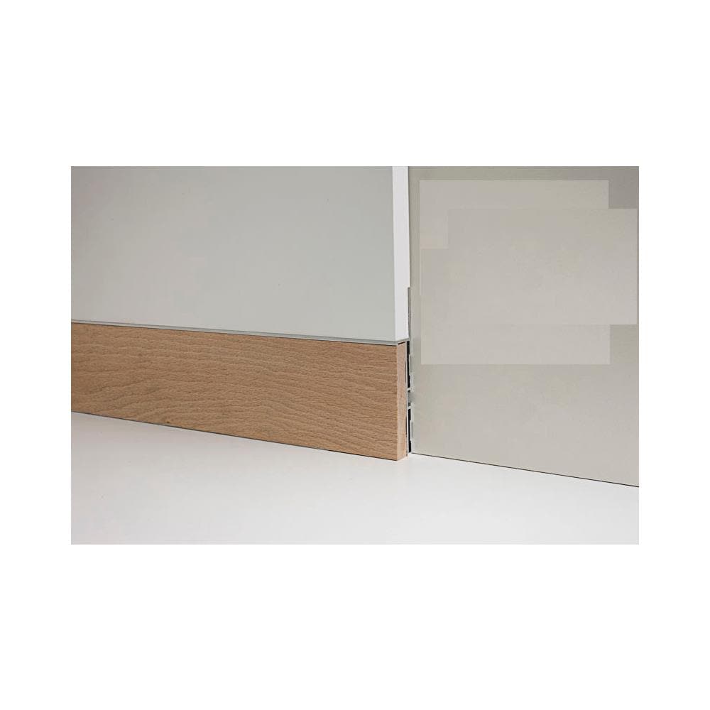 Profilpas - Battiscopa Filo Muro Profilpas In Legno Massiccio Faggio ...