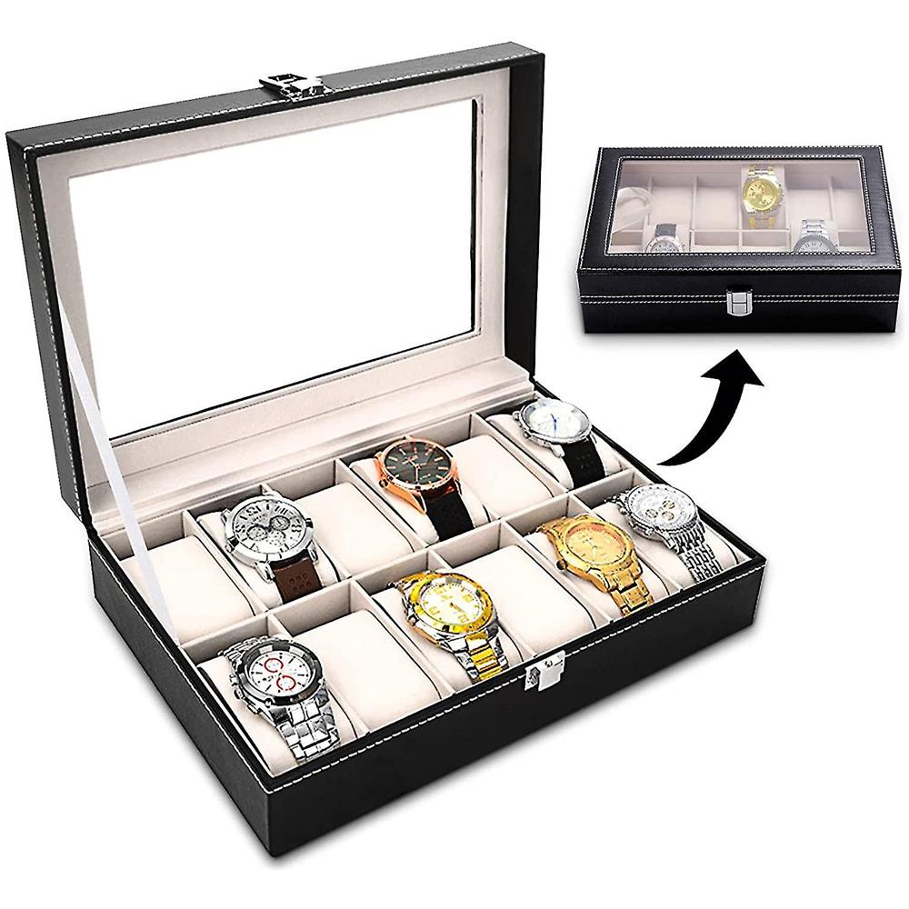 HTN - Box Watch, Watch Display Stand, Watch Box, Watch Box Con 12 Slot ...