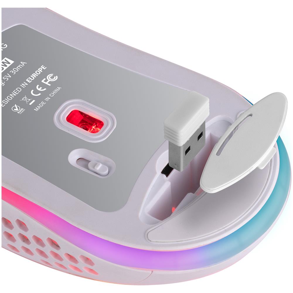 MARS GAMING - Mouse Wireless Gaming MMW3 Ottico 6 Tasti 3200 DPI Colore ...