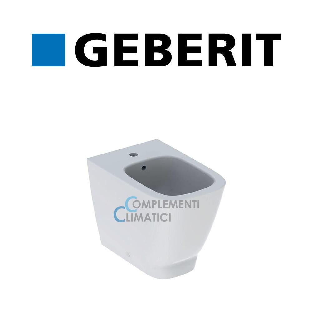 GEBERIT - Smyle Square Bidet A Pavimento Bianco Con Fissaggio Nascosto ...
