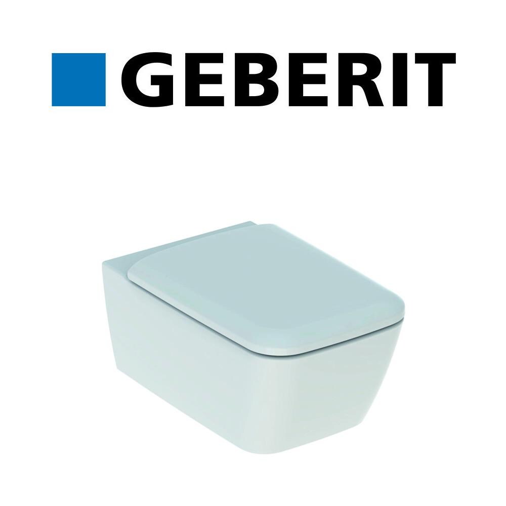 GEBERIT - Icon Square Wc Sospeso Con Fissaggio Nascosto Rimfree ...