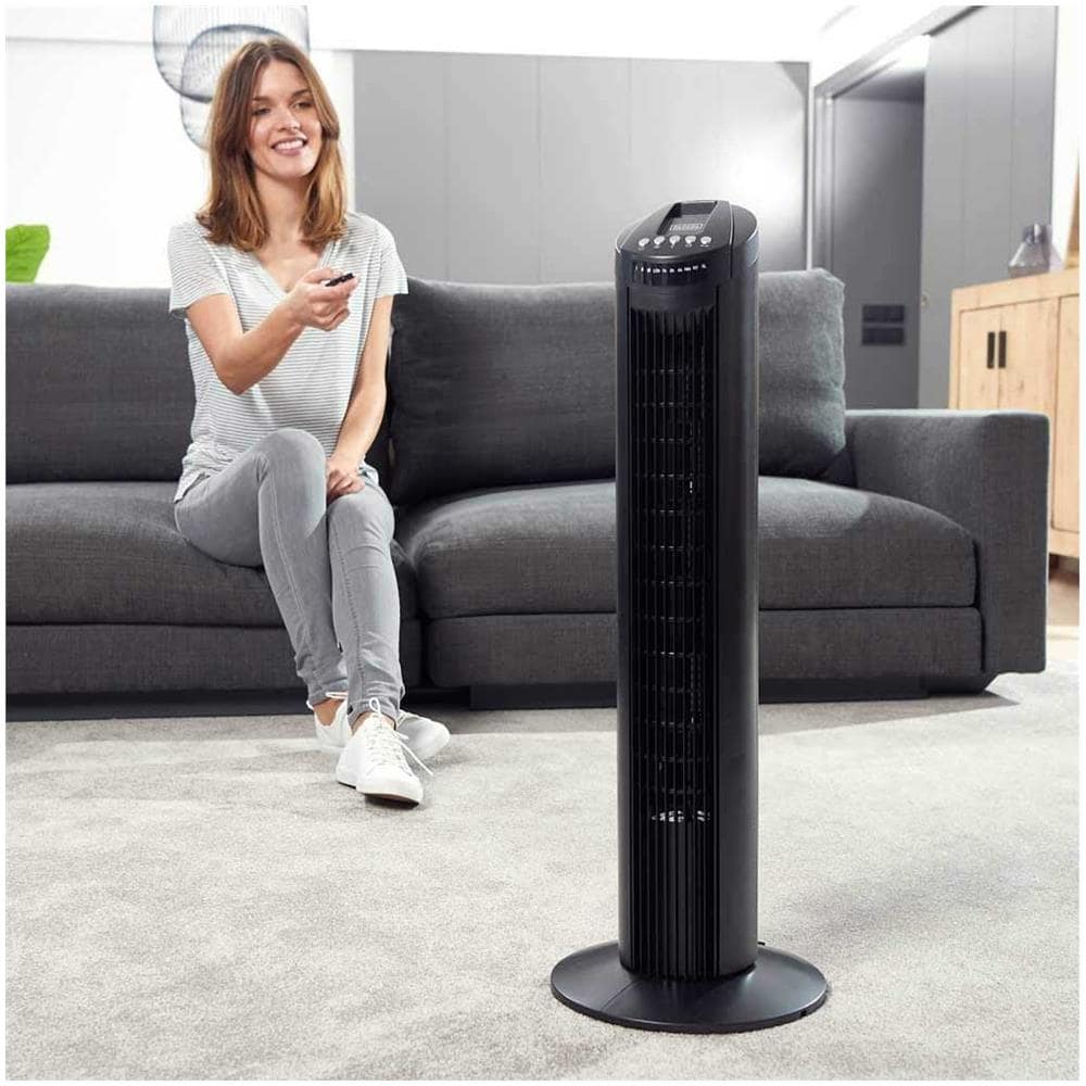 BLACK & DECKER - Black Decker Ventilatore Torre Colonna Oscillante 45w ...