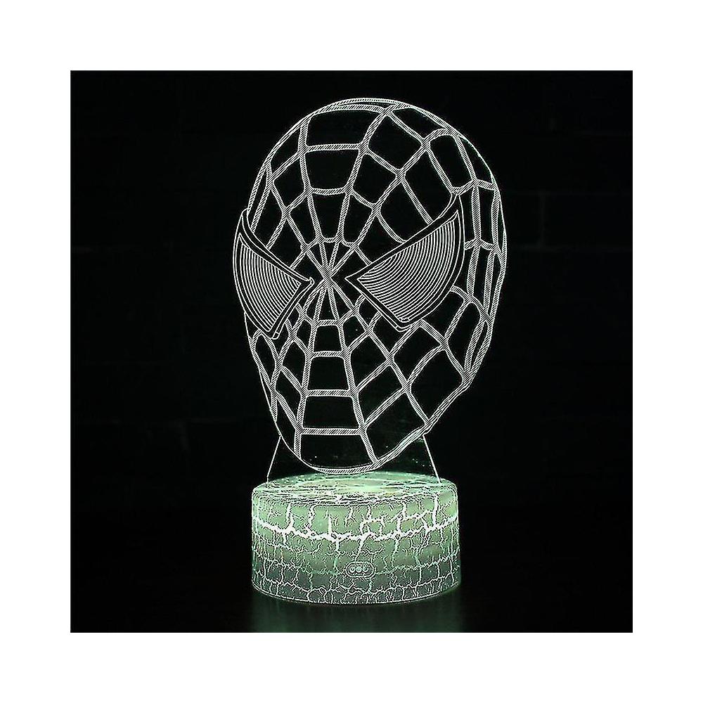 HTN - Lampada Illusione 3d 7 Colori Modifica Ottica Tocco Light Usb E ...