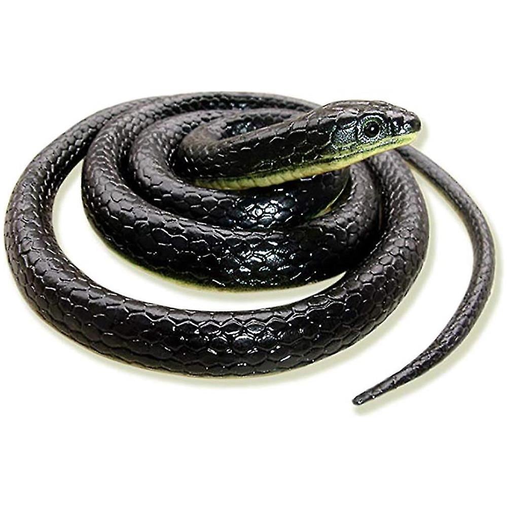 HTN - Snake Giocattolo Falso Realistico Serpenti Neri Serpenti Falsi Da ...