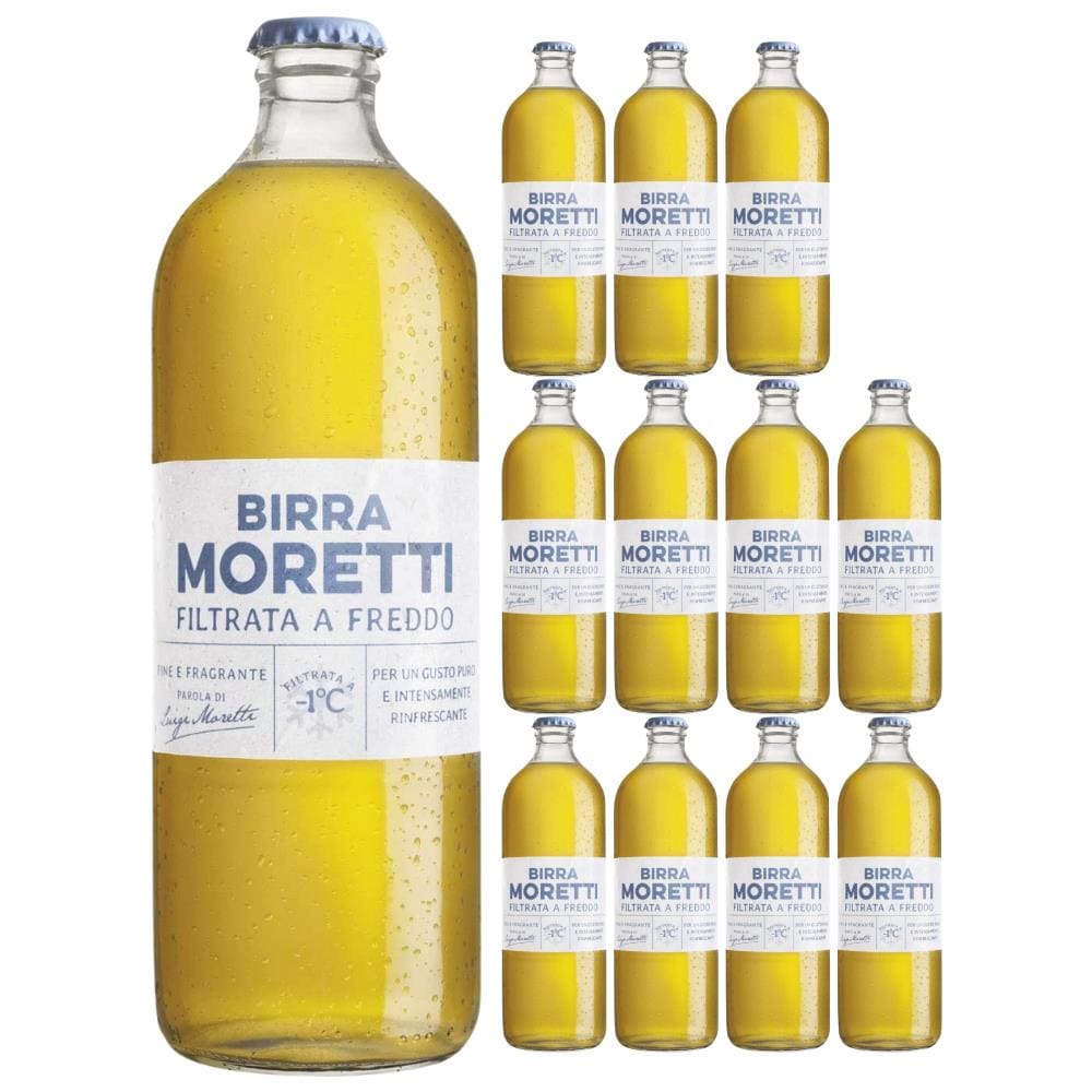 BIRRA MORETTI - Filtrata A Freddo 12 Bottiglie Da 55 Cl - ePRICE
