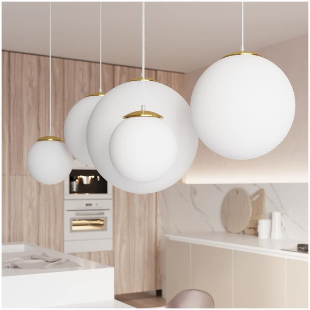 SOLLUX LIGHTING - Sollux Lighting Lampada A Sospensione Ugo 30 Oro Sl ...