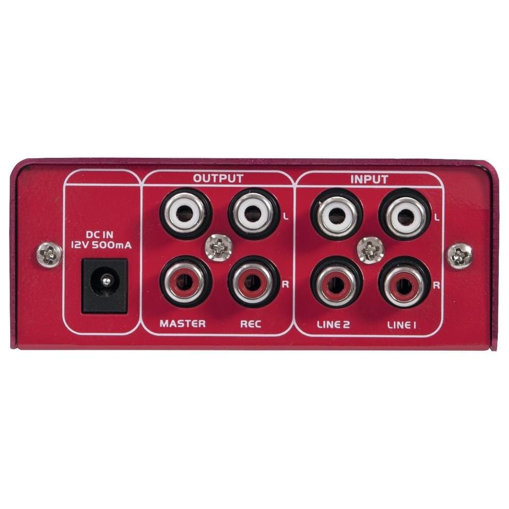 OMNITRONIC - Gnome-202 Mini Mixer Rosso - ePRICE