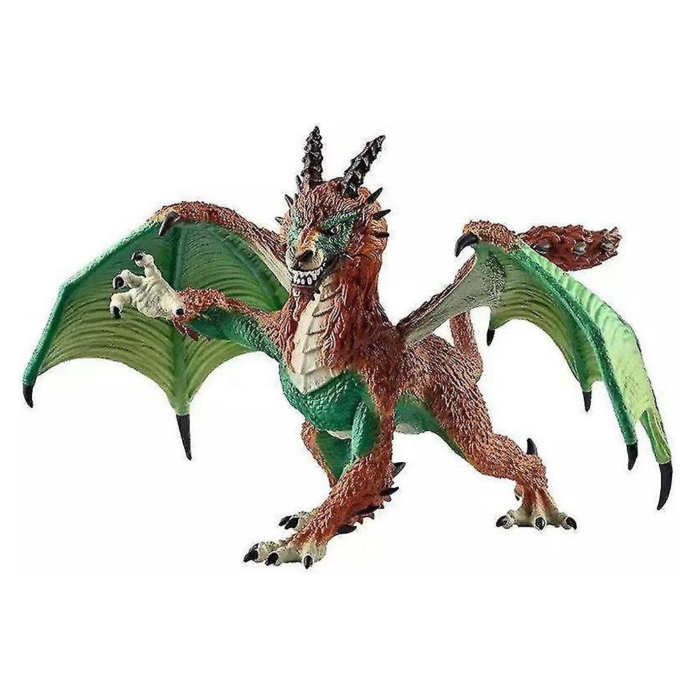 HTN - Flying Dragons Toy Figure Realistic Dinosaur Model Kids Birthday ...