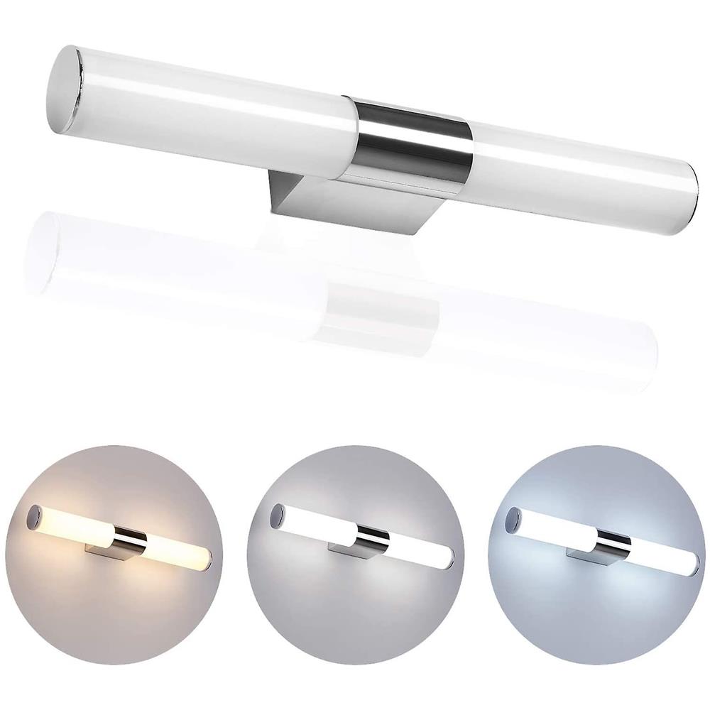 HTN - Lampada A Parete A Specchio Da 8 W Con Telecomando (3000-7000k) Luce Da Bagno ...