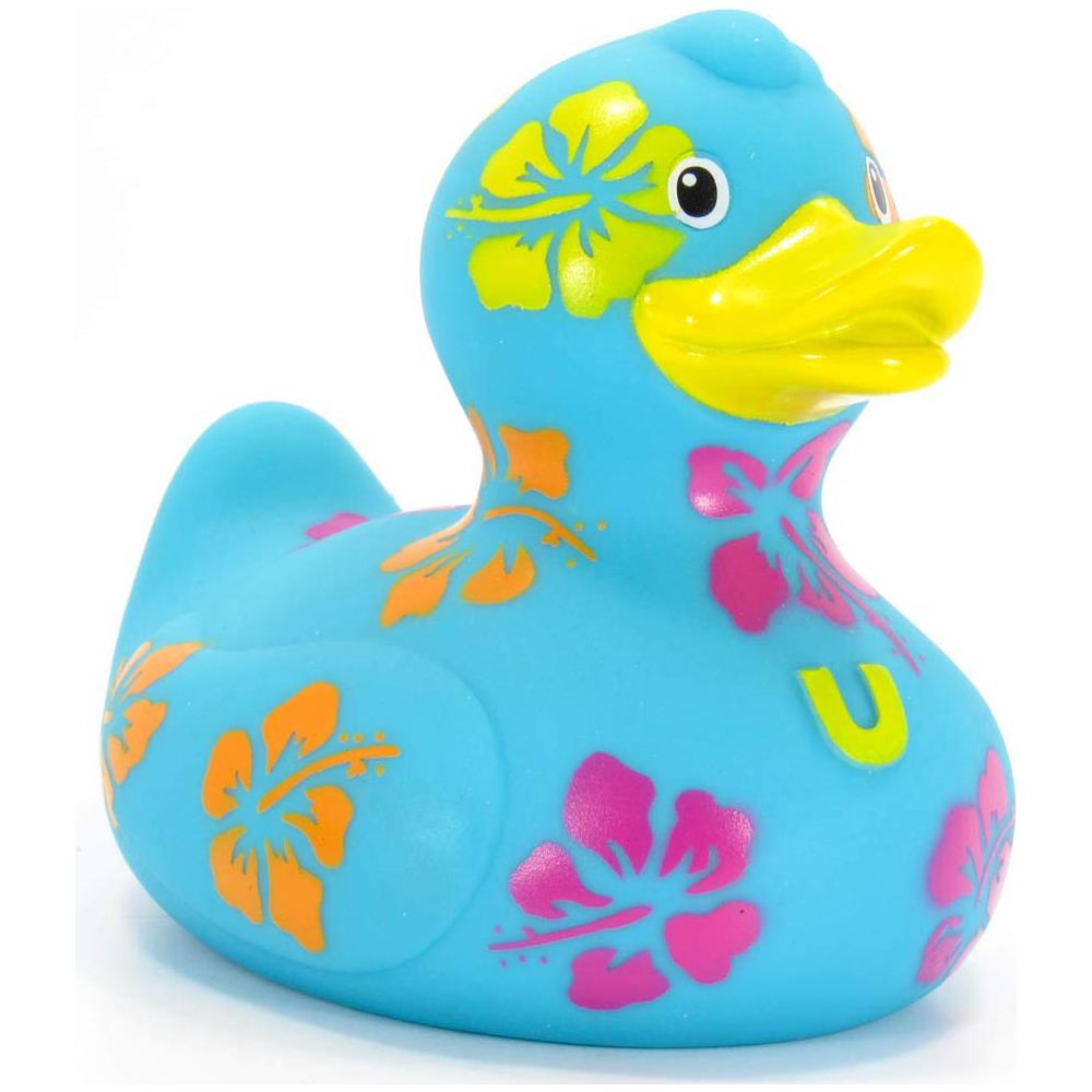 Budduck - Paperella Di Gomma Hawaiana Di Bud Ducks Elegante Confezione ...