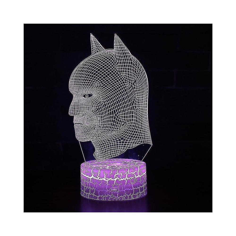 HTN - Lampada Illusione 3d 7 Colori Modifica Ottica Tocco Light Usb E ...